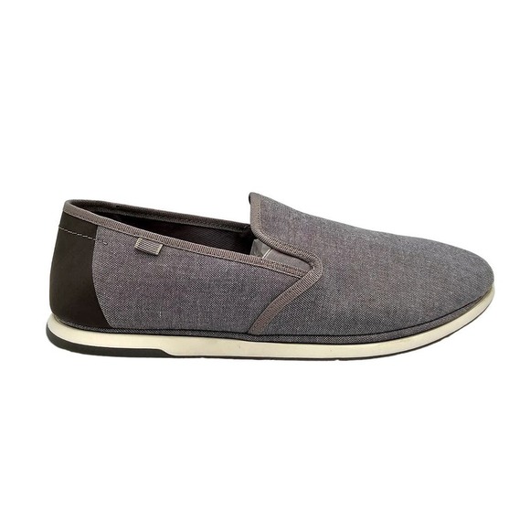 Club Room | Shoes | Club Room Leo Blue Gray Denim Loafer Jeans Elastic ...